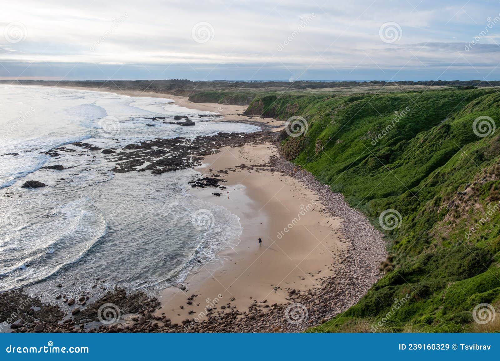 Beautiful Beaches of Mornington Peninsula. Stock Image - Image of ...