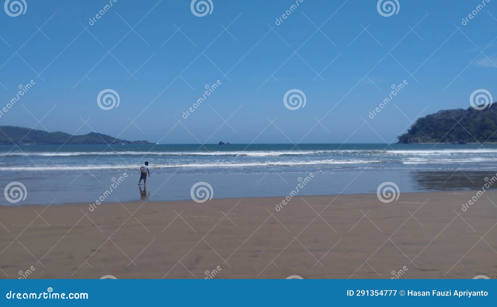 Beautiful Beaches in the South of Java Stock Image - Image of jaga ...