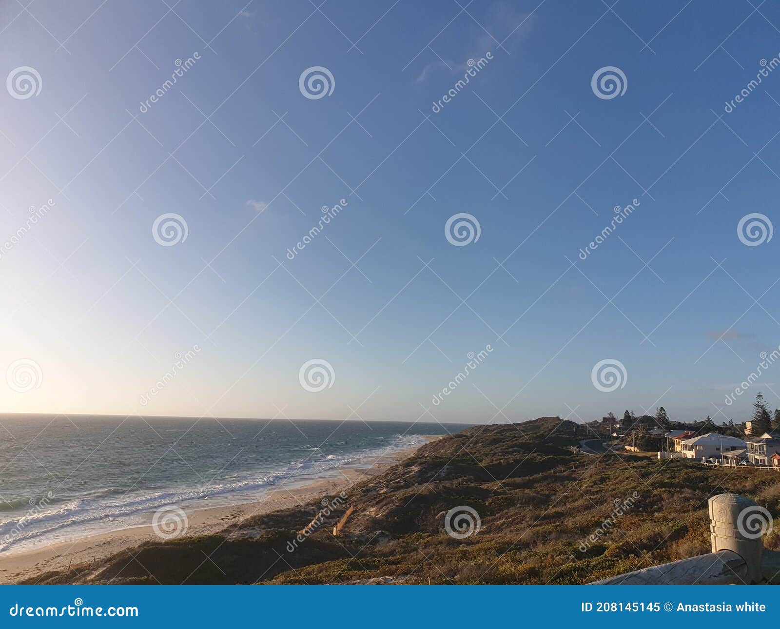 Beautiful Beachside views stock image. Image of sunlight - 208145145