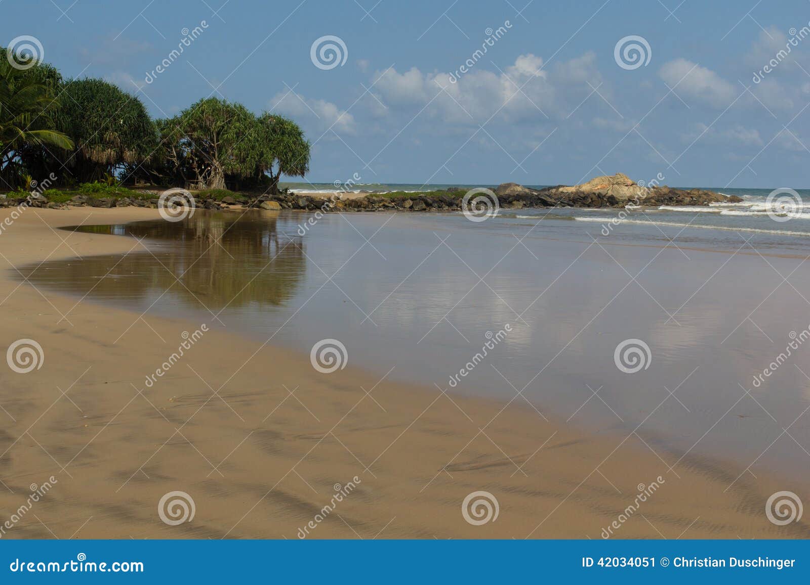 Beautiful beatch stock image. Image of landscape, lagoon - 42034051