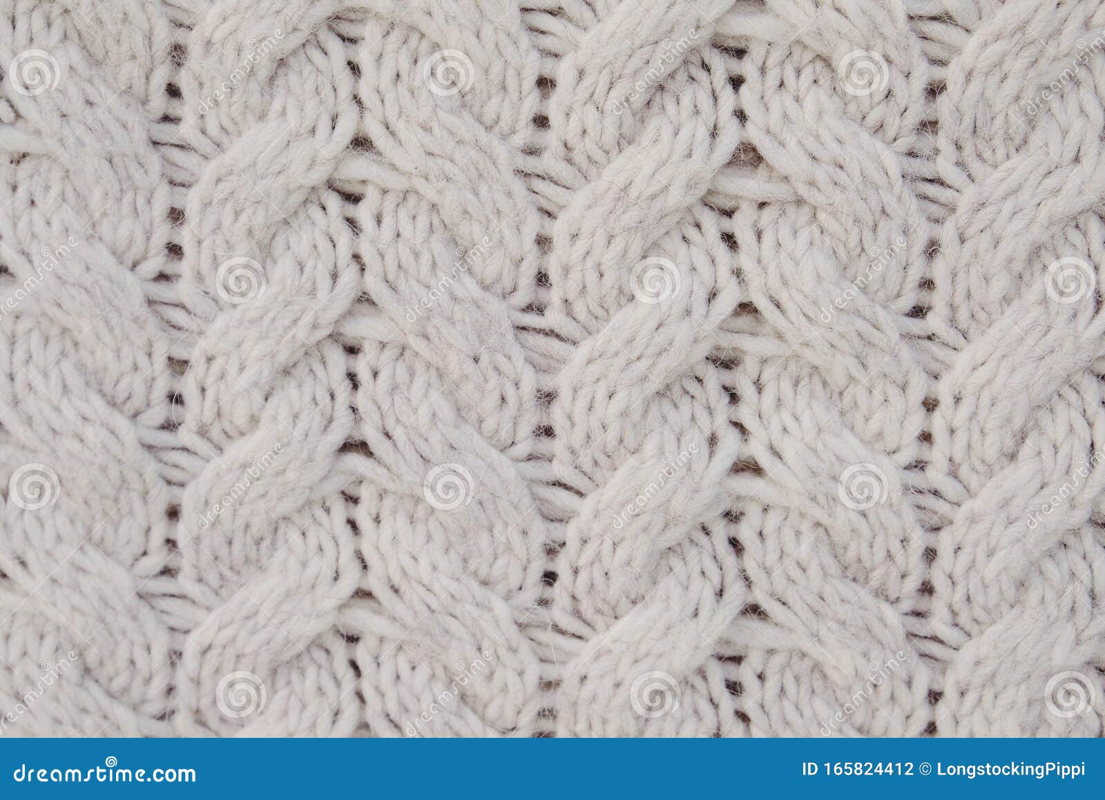 Beautiful Beige Knitted Texture for Background. White Winter Backdrop ...