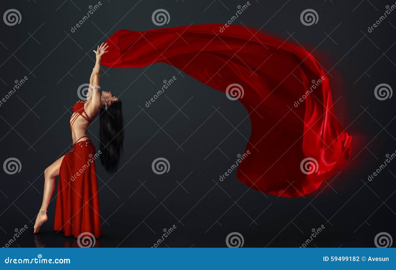 Beautiful belly dancer stock photo. Image of dancer, elegance - 59499182
