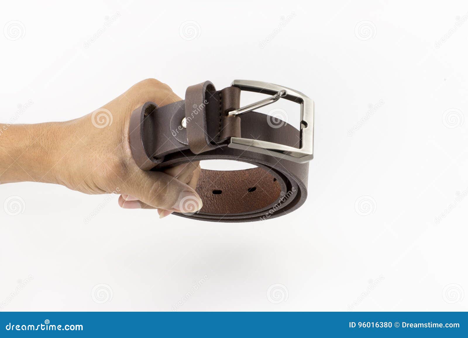 Beautiful belt in hand. stock photo. Image of elegance - 96016380