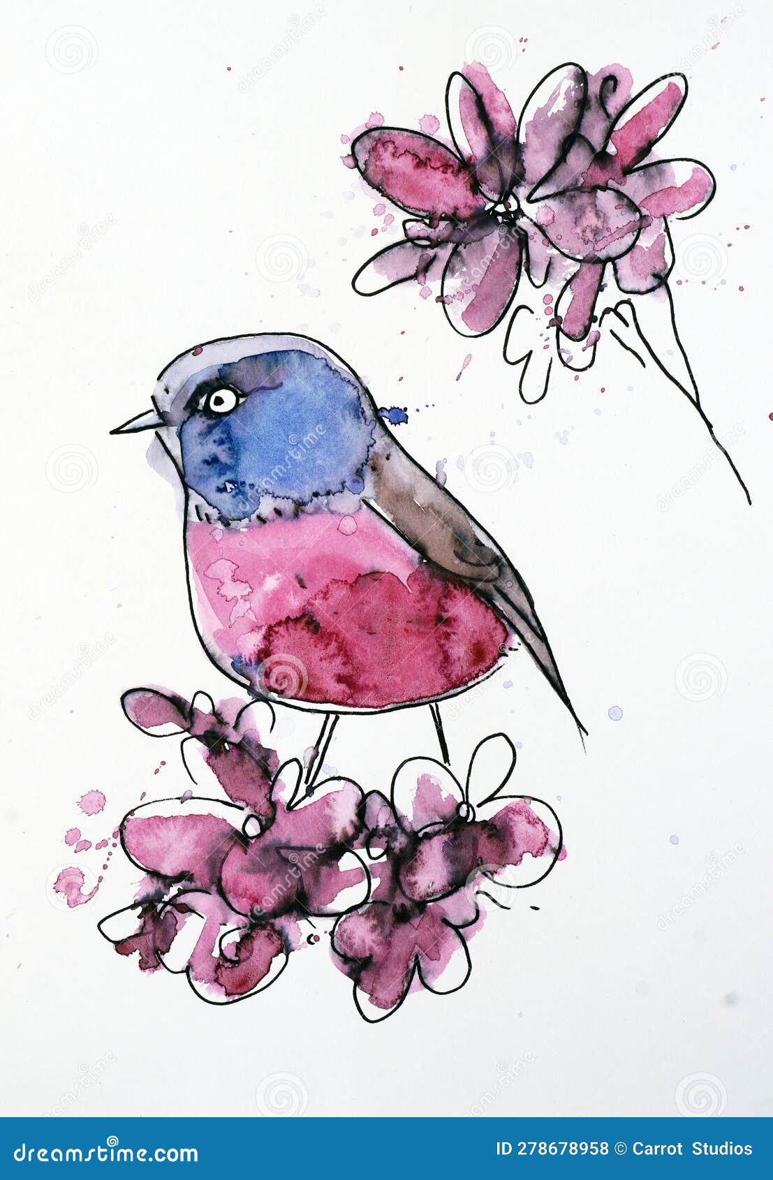 Beautiful Bird Design Graphics Stock Photo - Image of beautiful ...