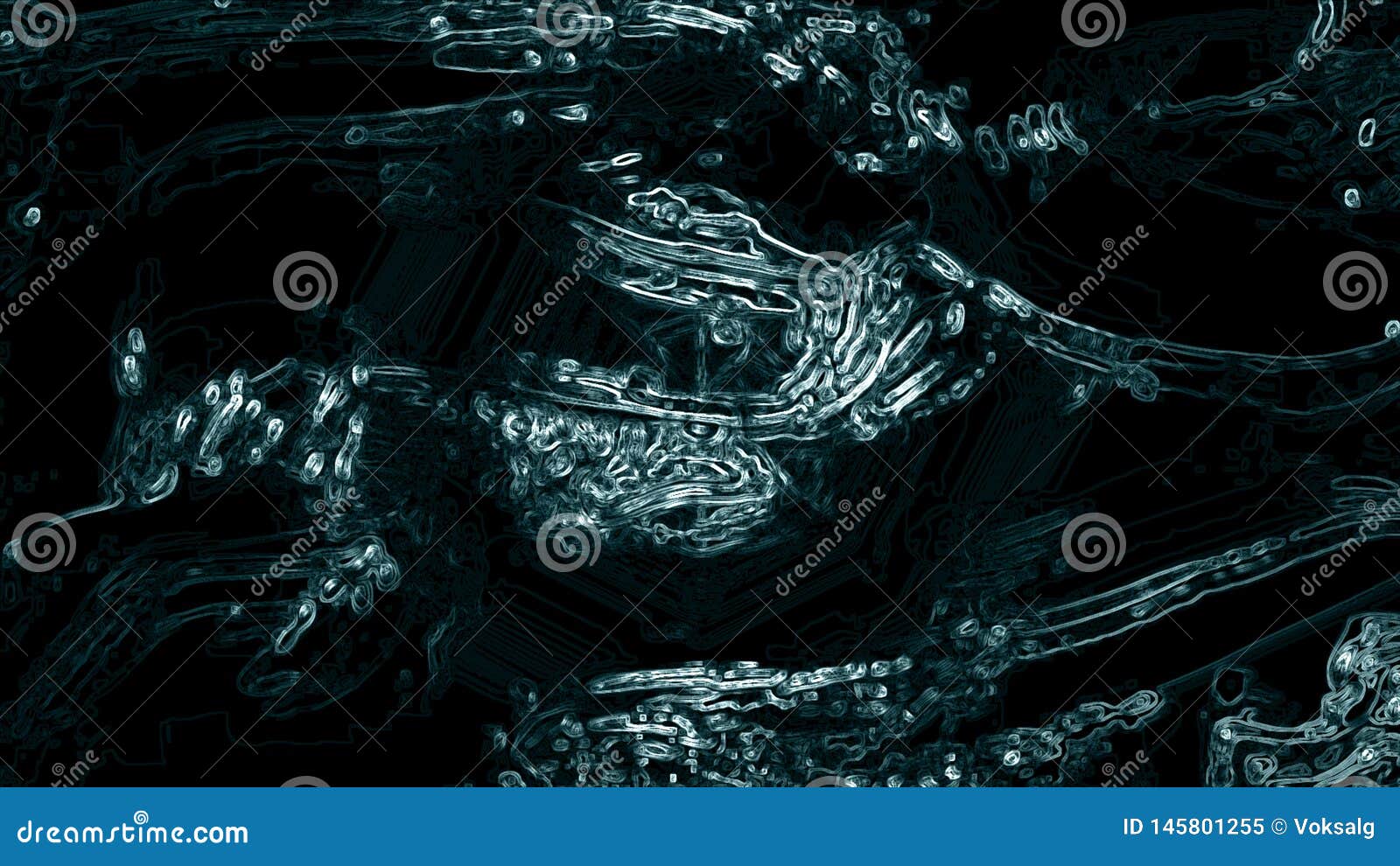Beautiful Black Abstract Background Stock Illustration - Illustration ...