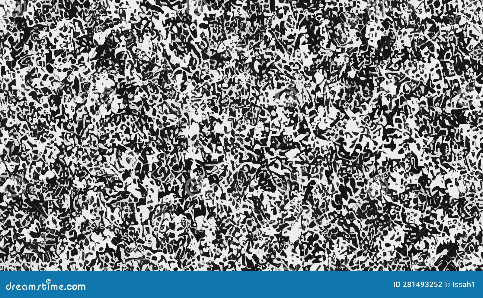 Beautiful Black and White Abstract Repeating Pattern with a Solid ...