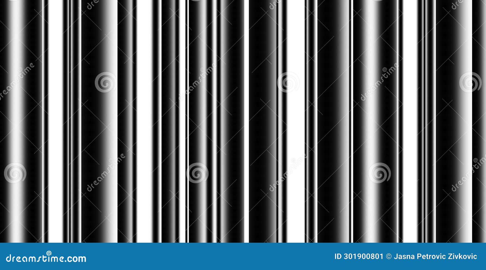 Black and White Simple Pattern. Light Effect. Gradient Background with ...
