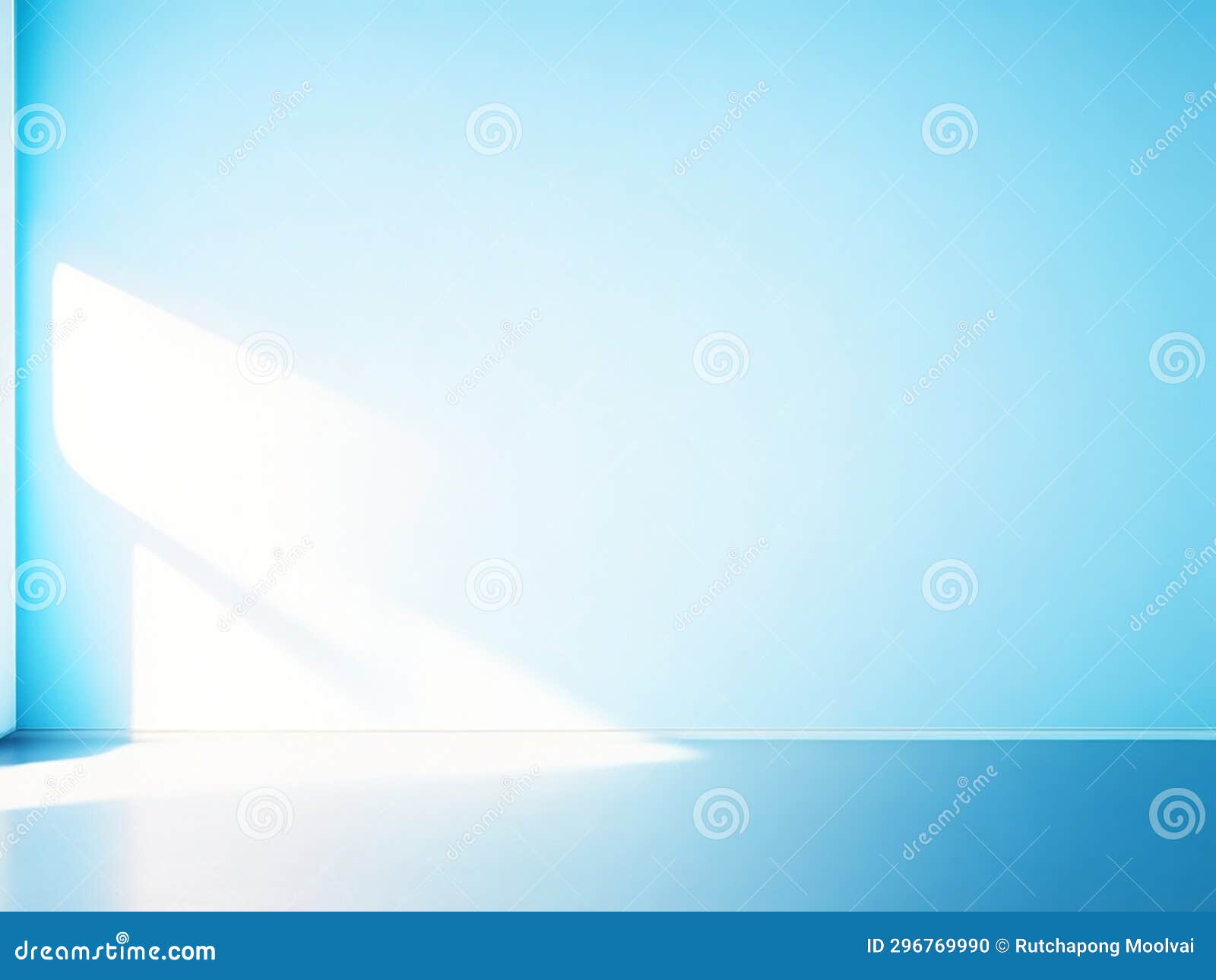 Beautiful Blank Wall Background Image of an Empty Space with Sunlight ...