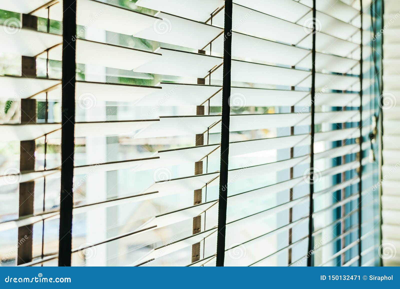 Beautiful Blinds Window Decoration Interior of Room Stock Image - Image ...