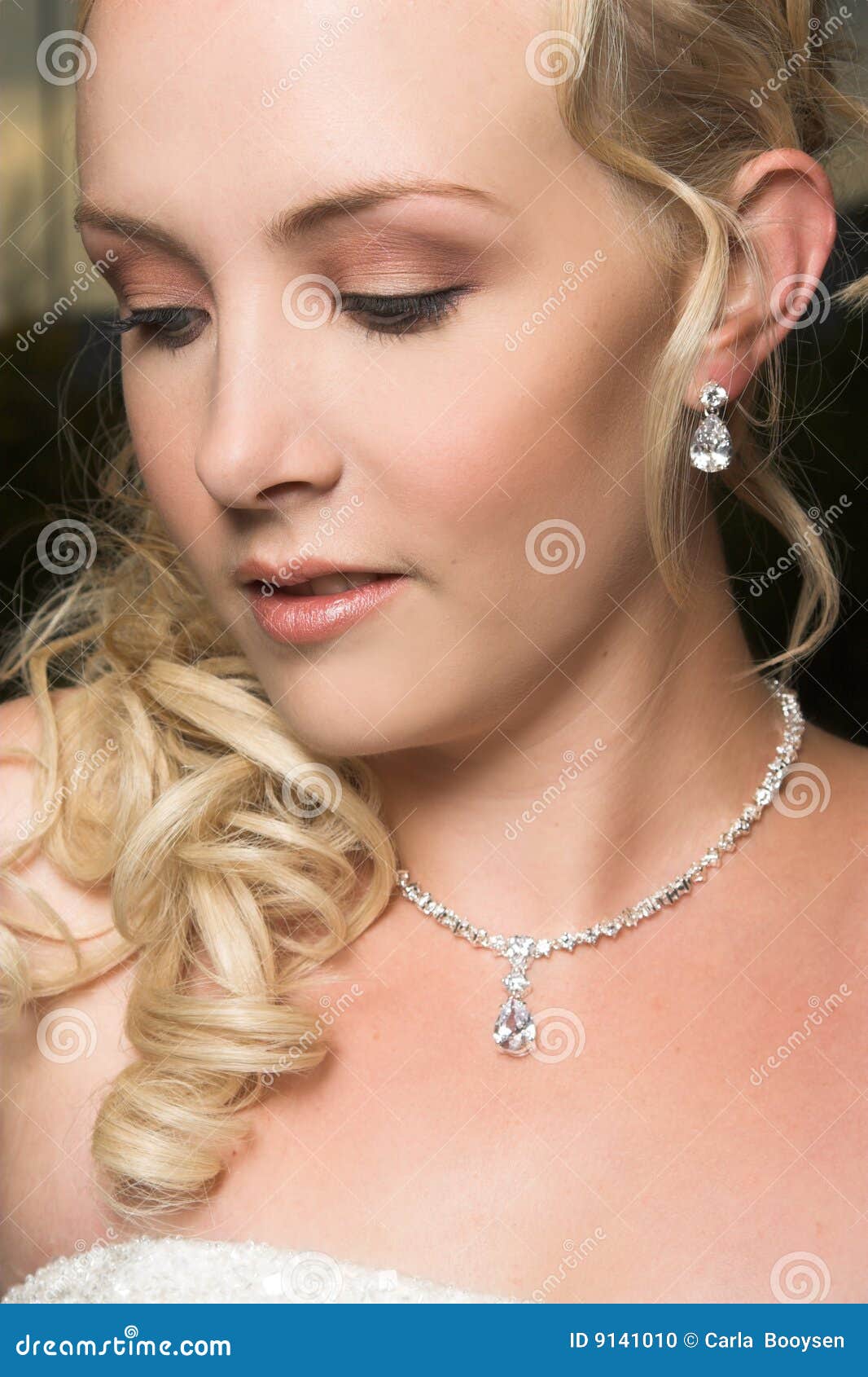 Beautiful Blond Bride stock photo. Image of people, female - 9141010