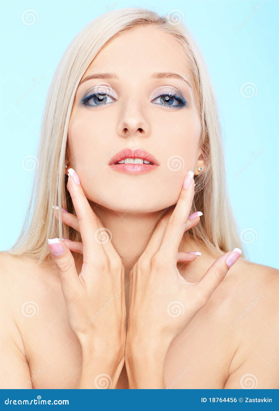 Beautiful blonde stock photo. Image of beautiful, glamour - 18764456