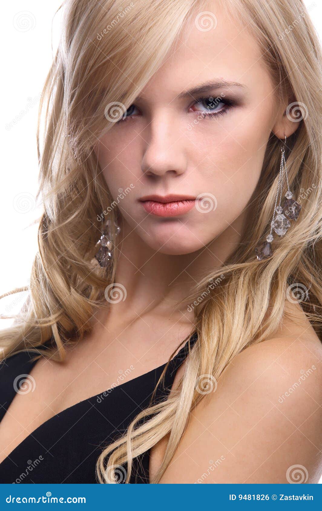 Beautiful blonde model stock photo. Image of hair, rings - 9481826