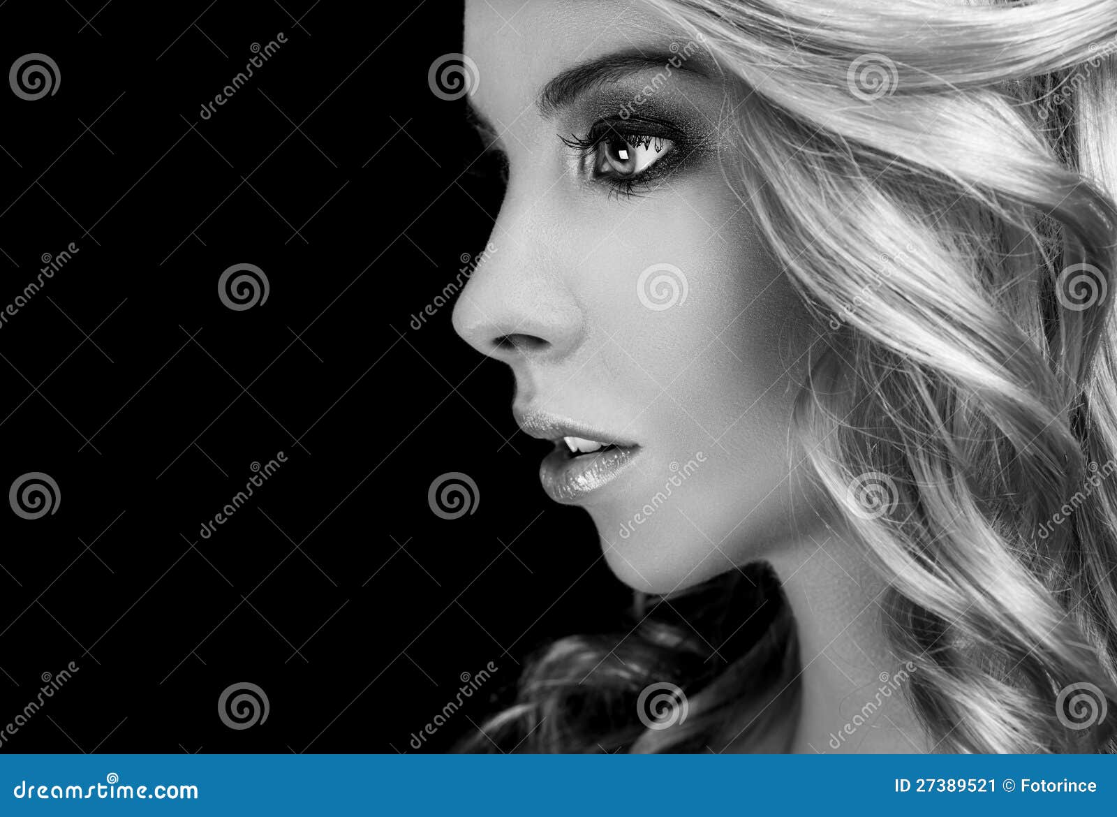 12,246 Profile Beautiful Blonde Woman Stock Photos - Free & Royalty ...