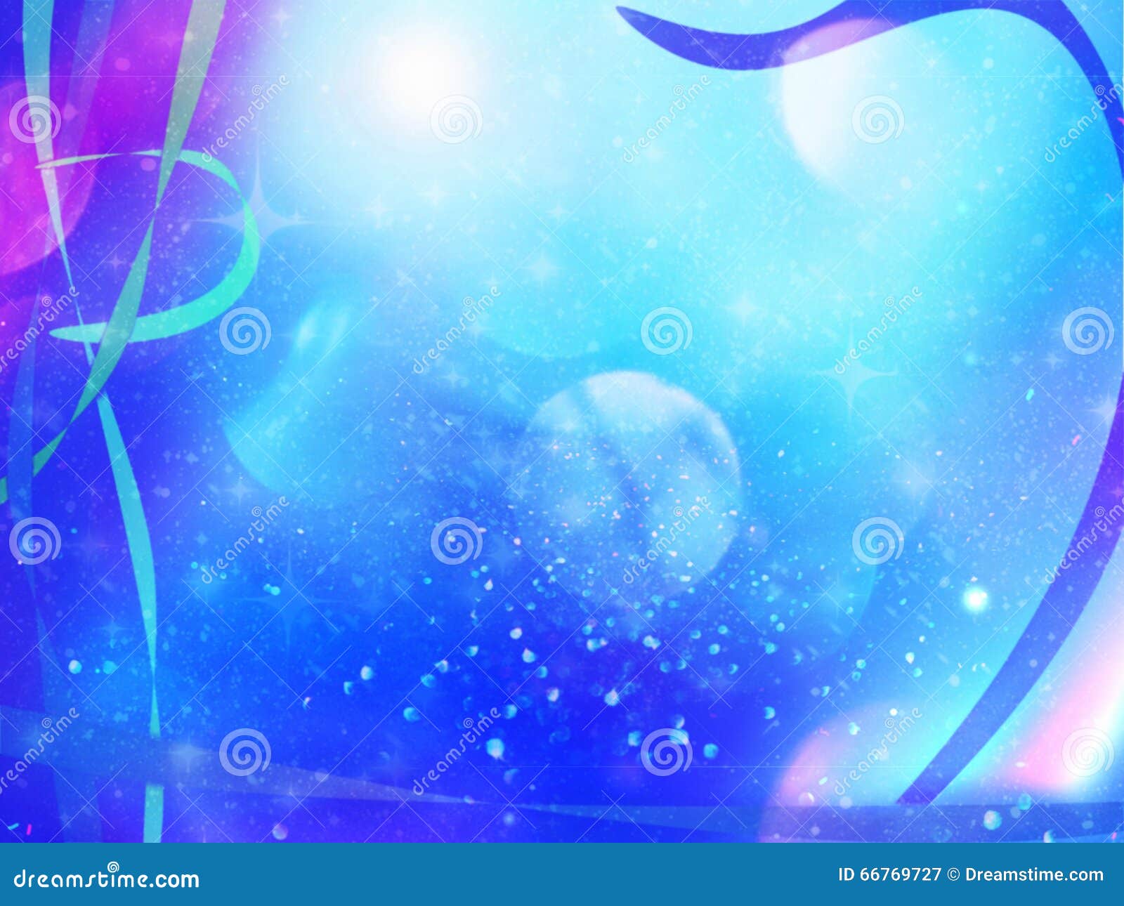 Beautiful Blue Abstract Background Stock Illustration - Illustration of ...