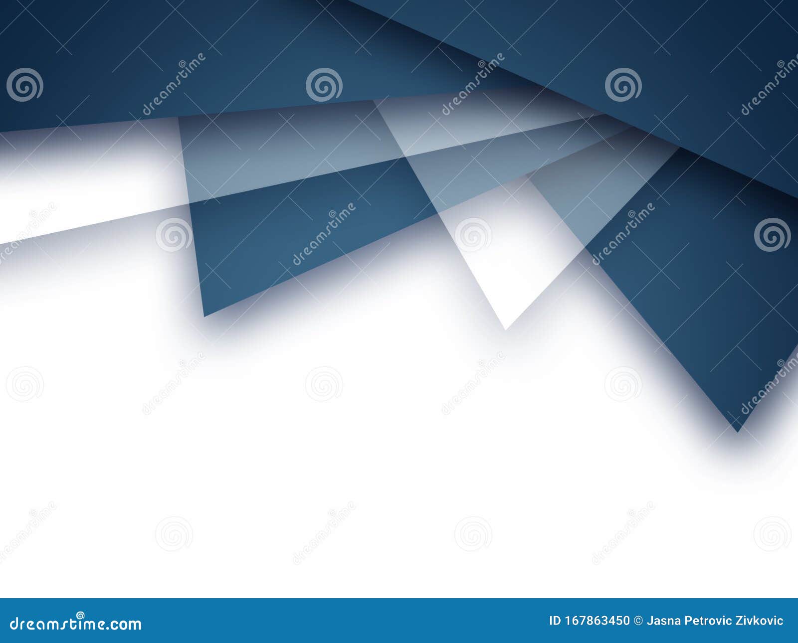 Blue Abstract Background with Space for Text and Transparent Shape ...