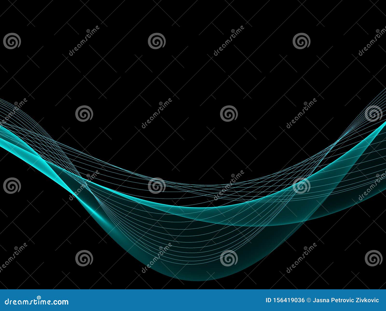 Blue Abstract Modern Grid Background Stock Illustration - Illustration ...
