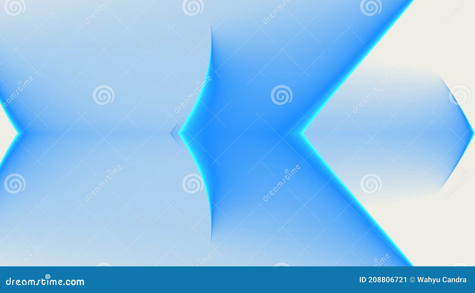 Beautiful Blue Background with Shiny Shapes Effect on White Background ...