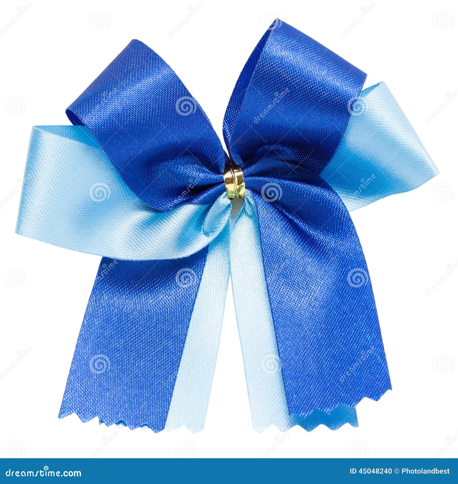 Beautiful blue bow stock photo. Image of textile, events - 45048240
