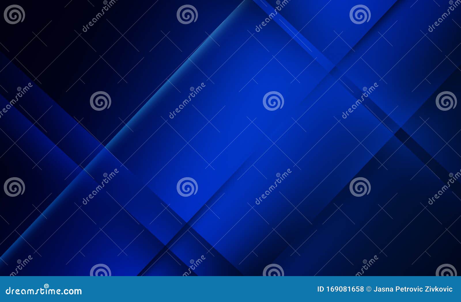 Blue Color Background Abstract Art Stock Illustration - Illustration of ...