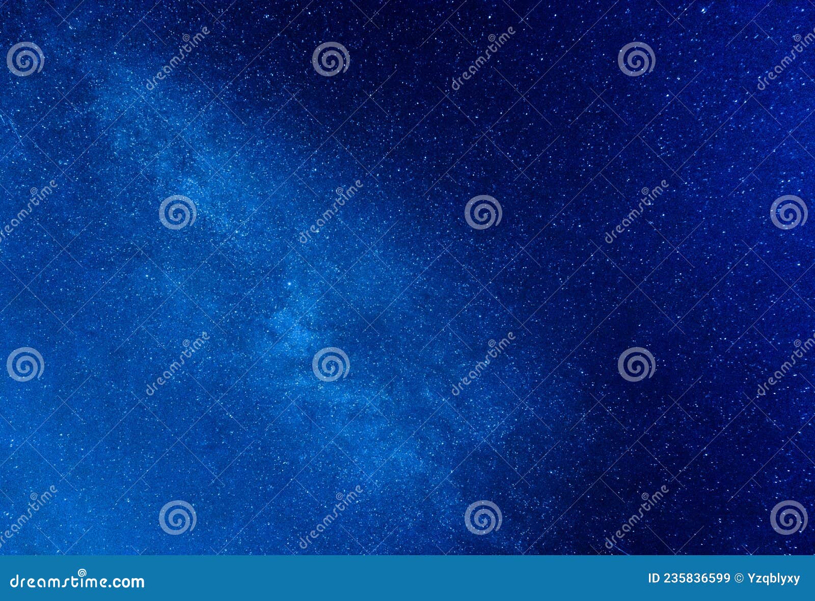 Beautiful Blue Deep Space Background As Wallpaper Stock Image - Image ...