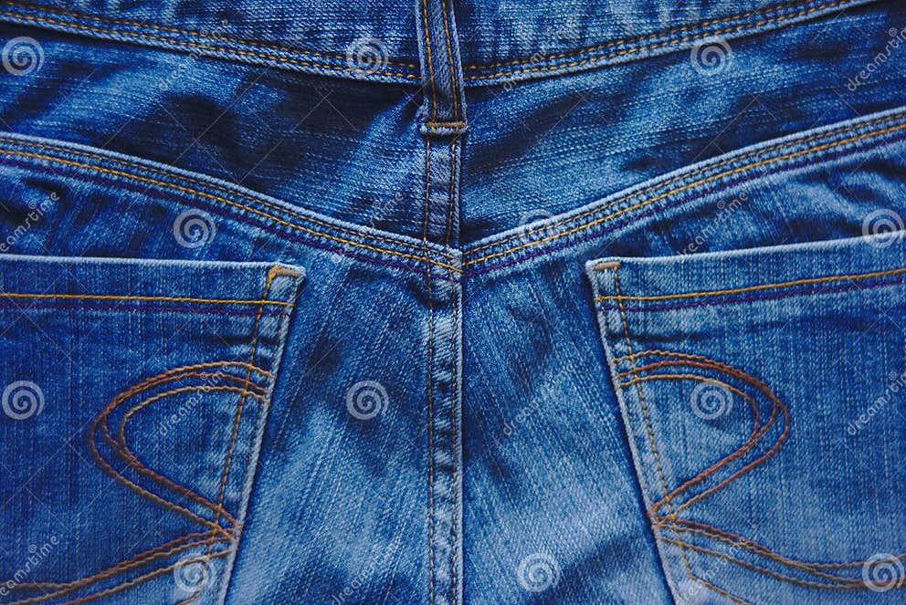 Beautiful Blue Denim Pattern Image. Stock Image - Image of cotton, blue ...