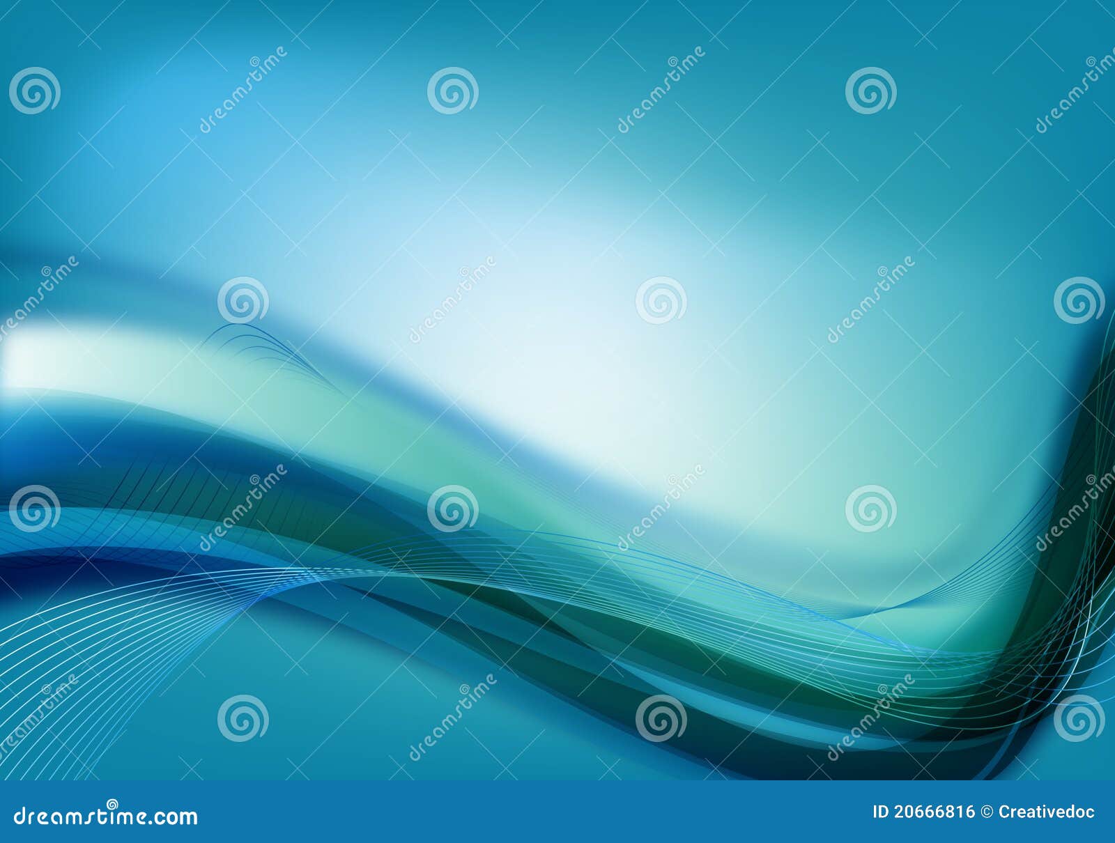 Beautiful blue design stock illustration. Illustration of abstract ...