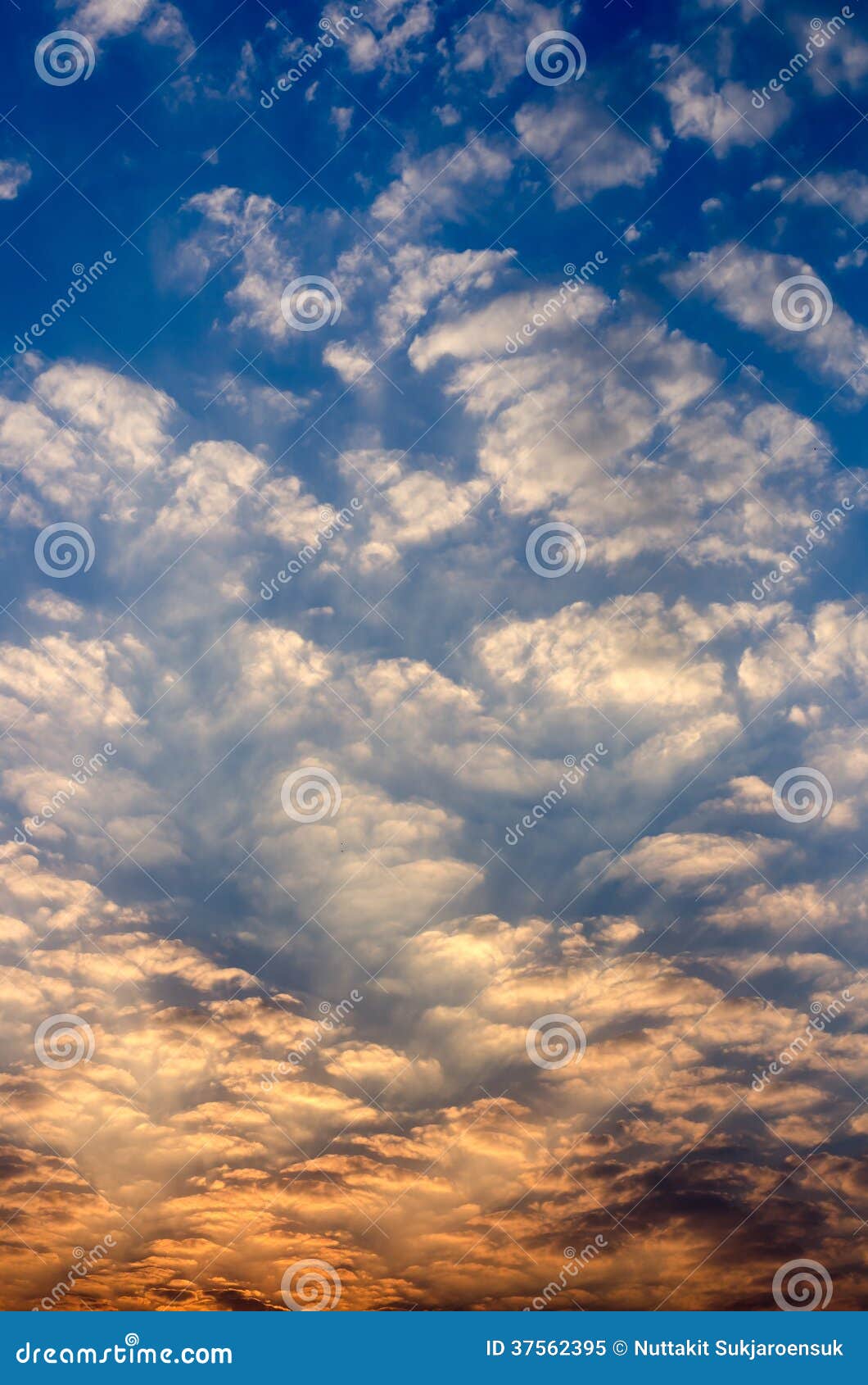 Beautiful blue morning stock image. Image of light, clouds - 37562395