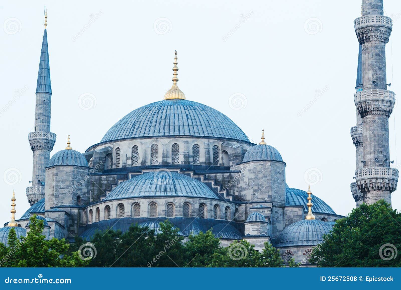 Beautiful Blue Mosque stock photo. Image of islamic, architecture ...