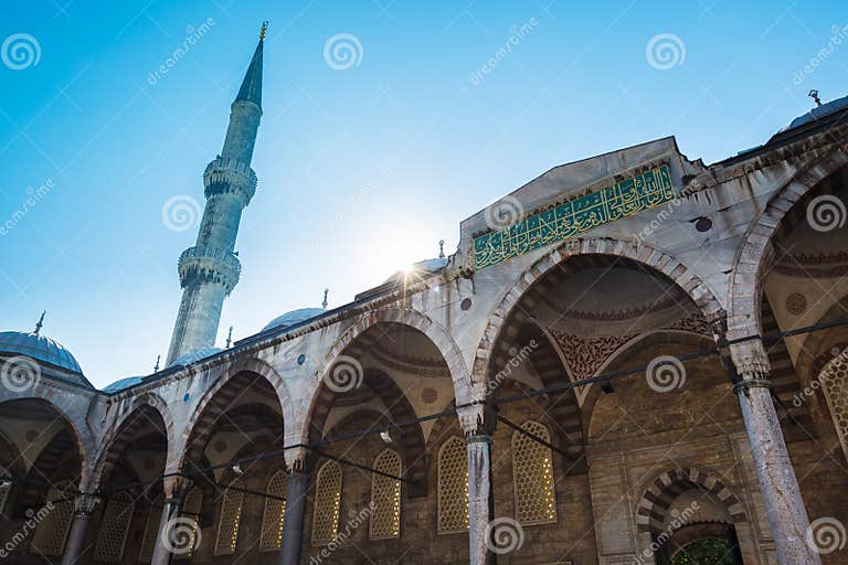Beautiful Blue Mosque stock image. Image of europe, ancient - 25672589