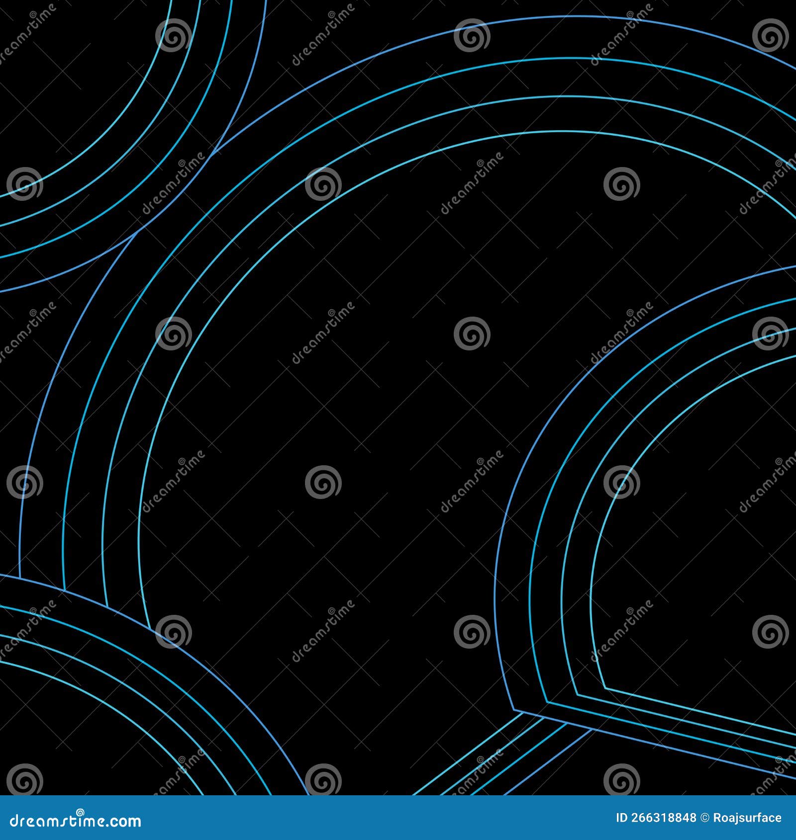 Beautiful Blue Multi Lines Abstract Light Geometric Pattern with Black ...