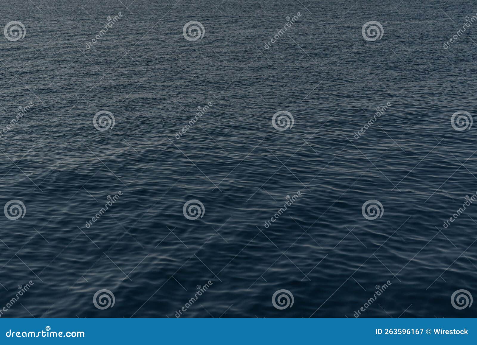 Beautiful Blue Ocean Water with Mild Waves Stock Image - Image of waves ...