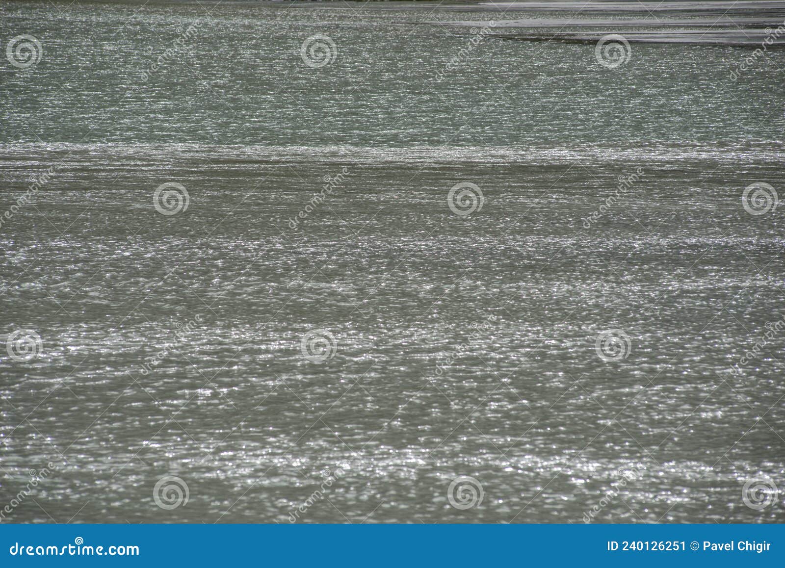 Beautiful Blue River Background in Mountain River Stock Image - Image ...