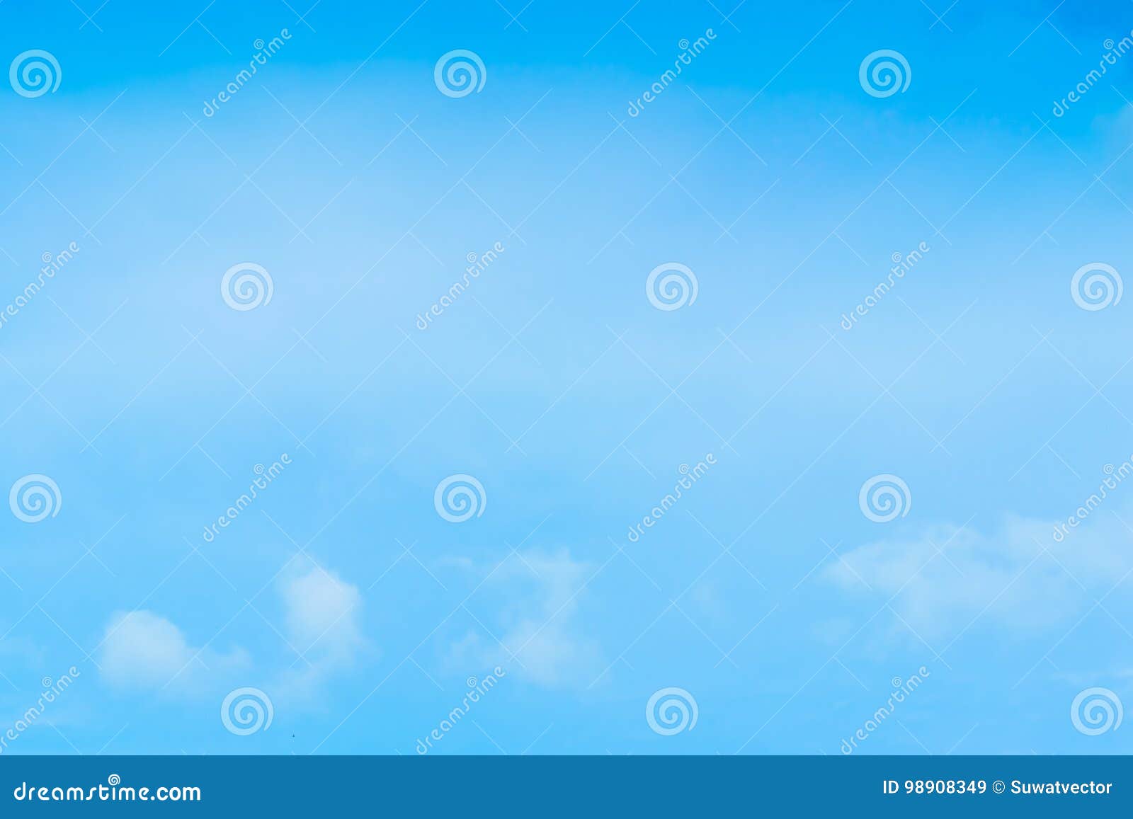 Beautiful Blue Sky Background Template with Some Space for Input Stock ...