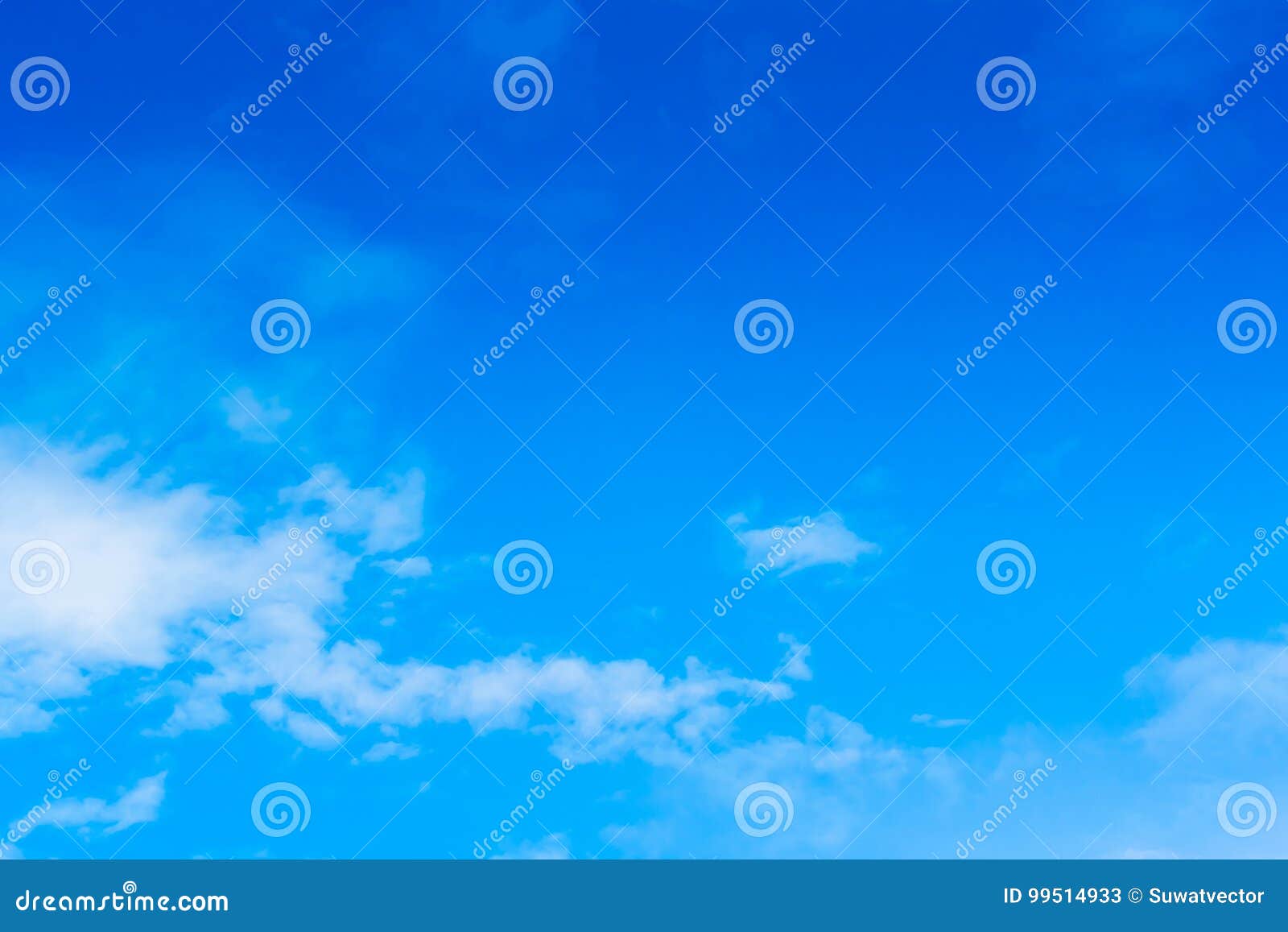 Beautiful Blue Sky Background Template with Some Space for Input Stock ...
