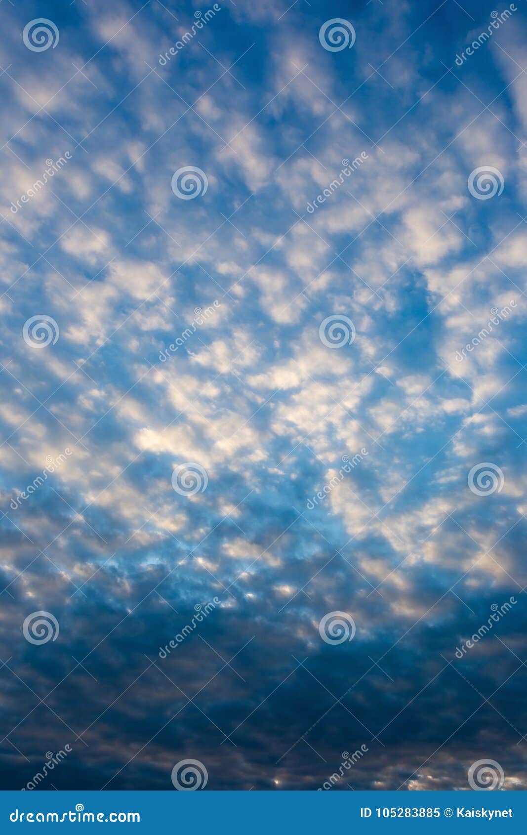 Beautiful Blue Sky with Clouds Background.Blue Sky with Clouds a Stock ...