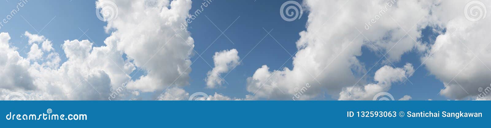 Beautiful Blue Sky and Clouds,for Banner Stock Image - Image of clouds ...