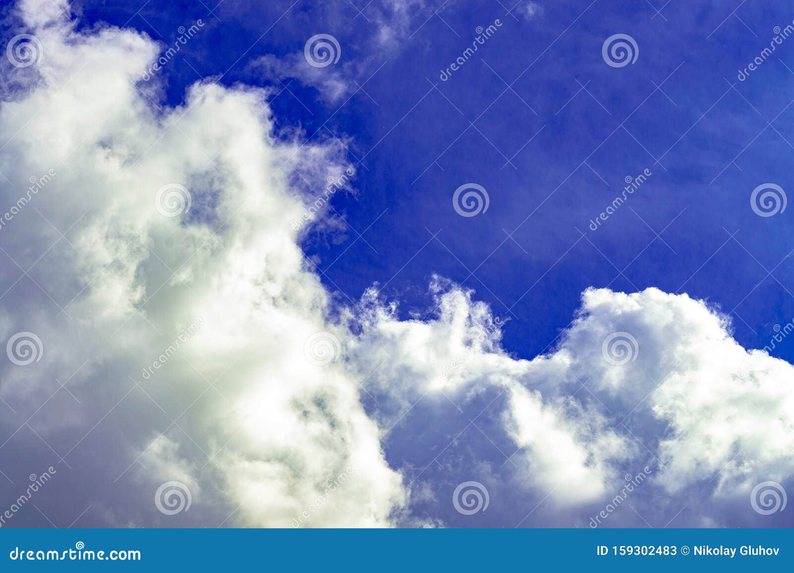 Beautiful Blue Sky and Clouds. Stock Image - Image of abstract, bright ...