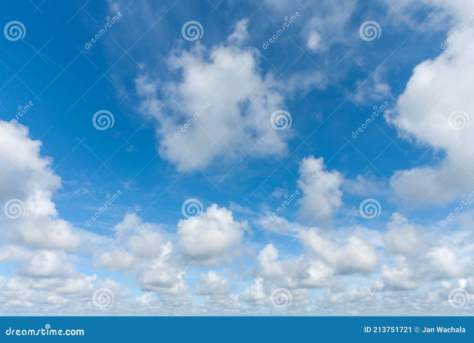 Beautiful Blue Sky with Clouds Stock Image - Image of cloudscape ...