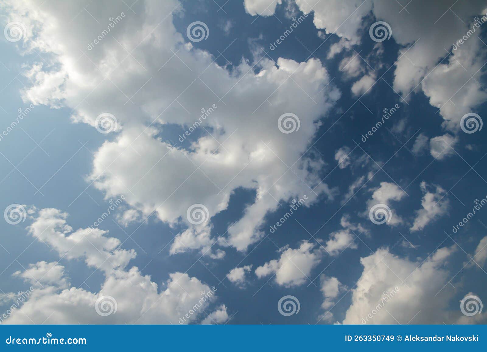 Beautiful Blue Sky and Clouds Natural Background Stock Image - Image of ...
