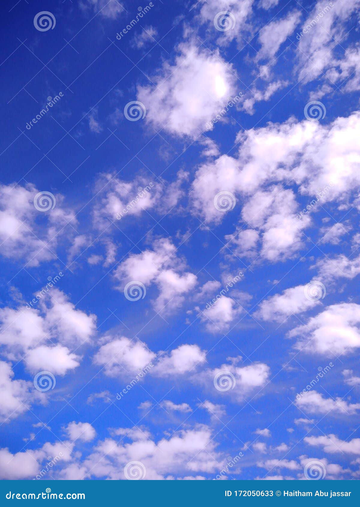Beautiful Blue Sky with Fog Background Stock Image - Image of beautiful ...