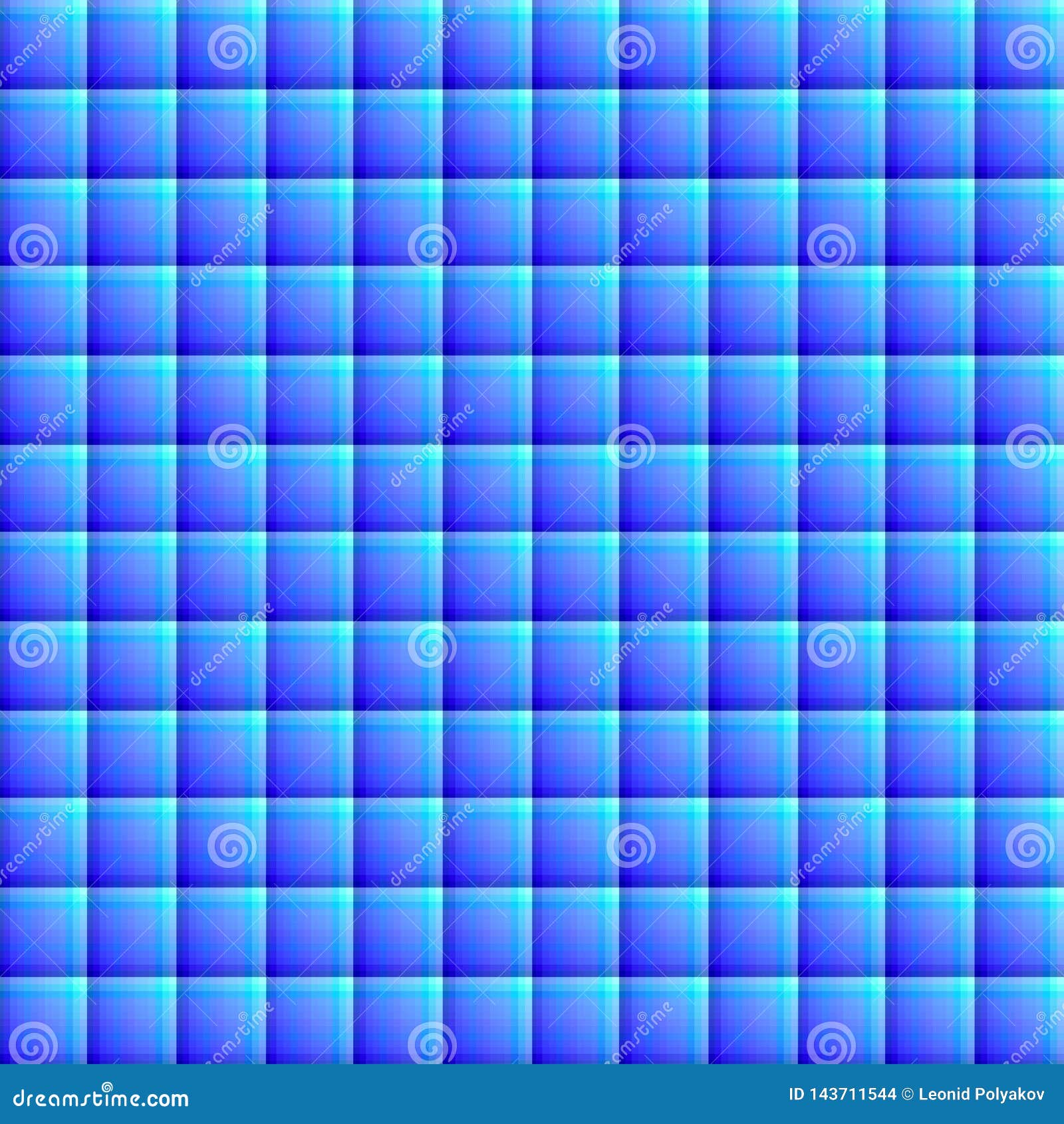 Beautiful Blue Squares Geometric Background Illustration Stock ...