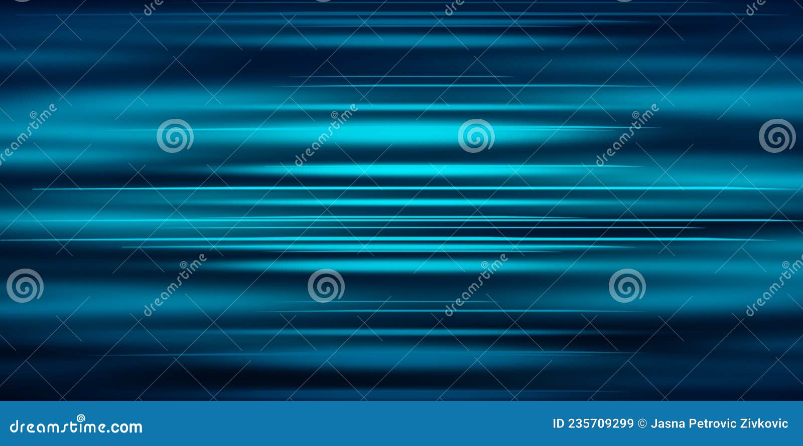 Blue Technology Abstract Motion Background of Speed Light Stock ...