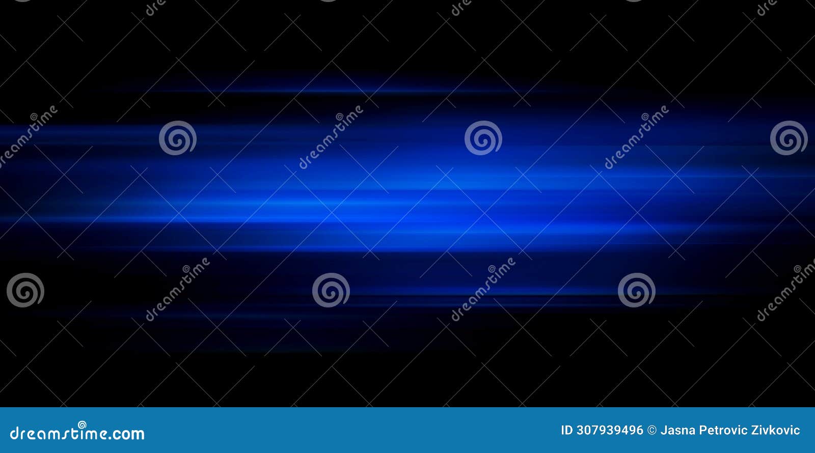 Blue Technology Abstract Motion Background of Speed Light Stock ...
