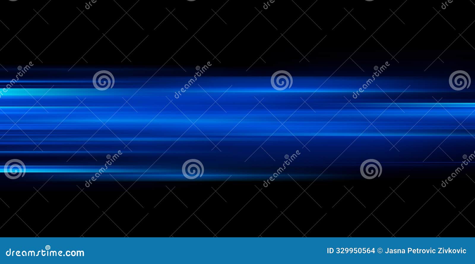Blue Technology Abstract Motion Background of Speed Light Stock ...
