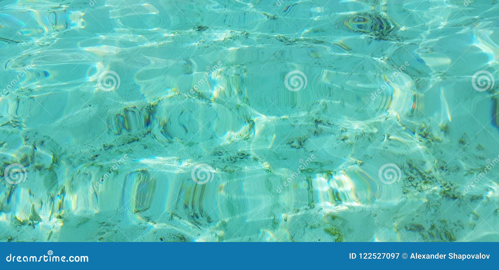 Beautiful Blue Turquoise Water Surface As Background/texture Stock ...
