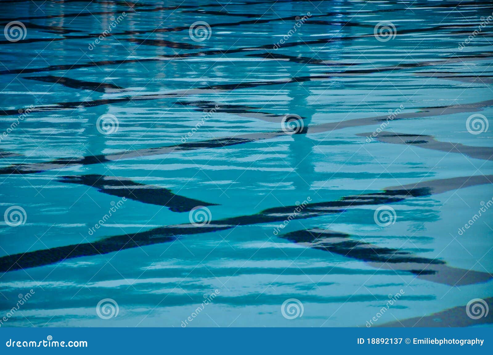 Beautiful Blue Water in Pool Stock Image - Image of cool, color: 18892137