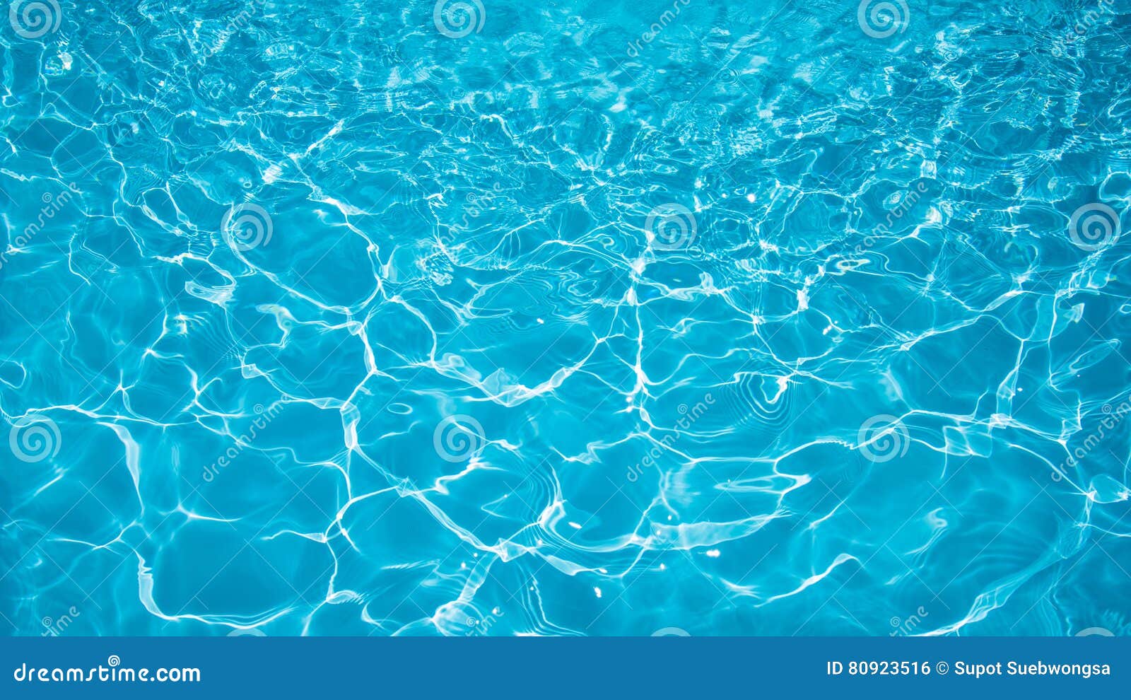 Beautiful Blue Water Surface Stock Photo - Image of azure, abstract ...