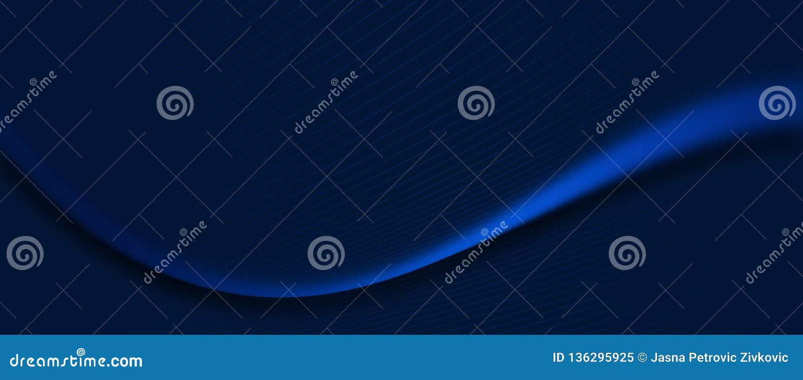 Blue Wave Technology Banner Design Stock Image - Image of abstract ...