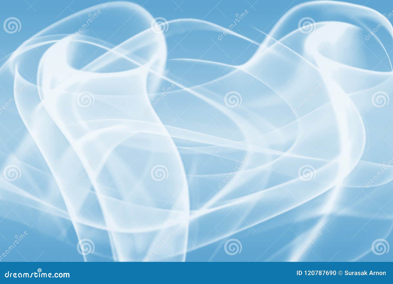 Beautiful Blue and White Background Stock Illustration - Illustration ...