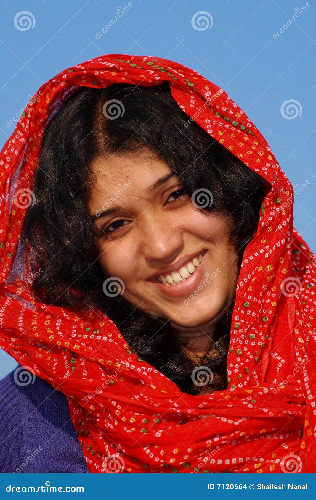 Beautiful blushing face stock photo. Image of clean, girl - 7120664